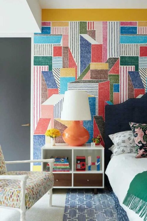 Papel tapiz para pared moderno - Ideas e imágenes
