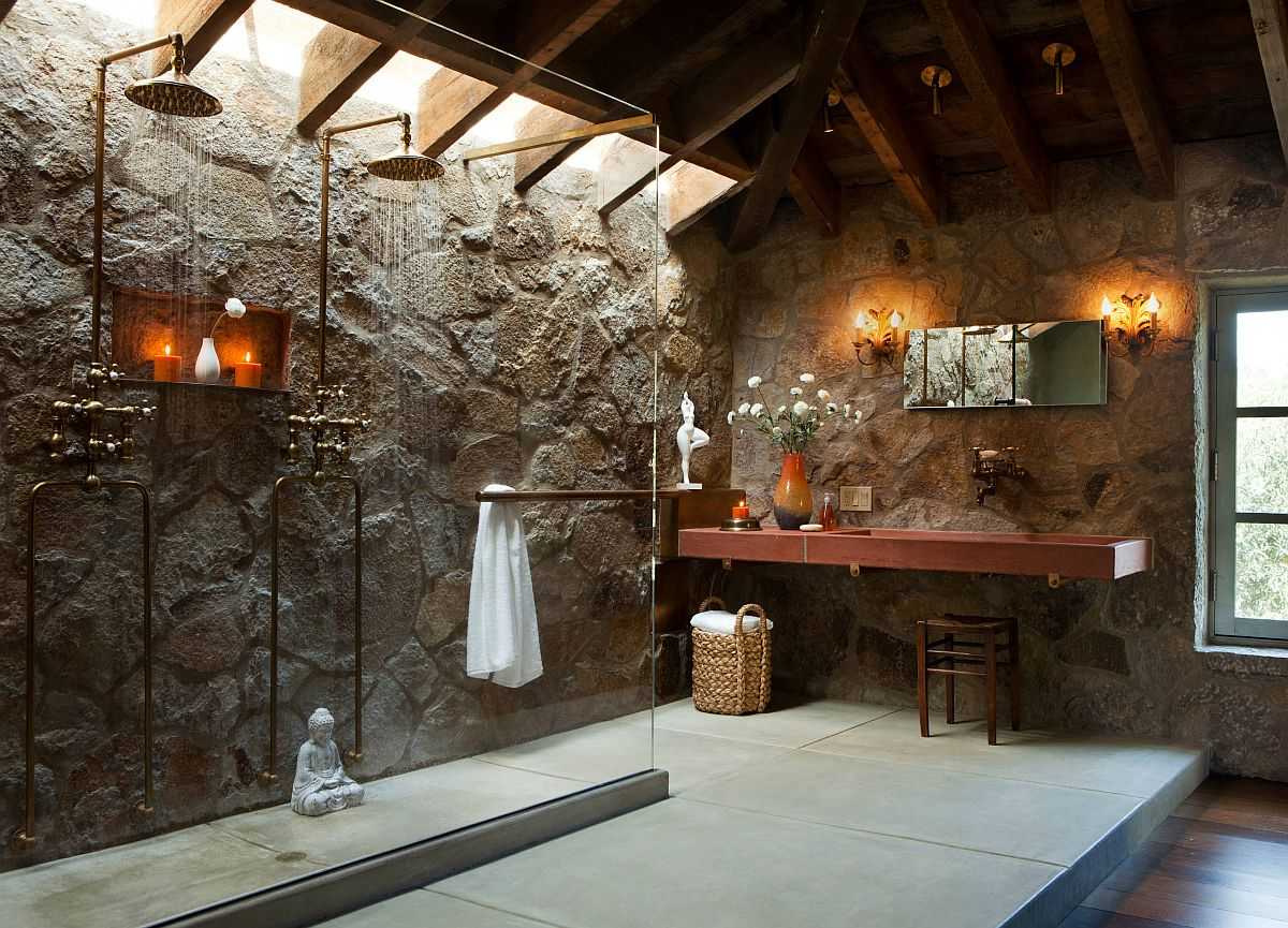 Baños rústicos y modernos - decoración y diseño – DECORAideas