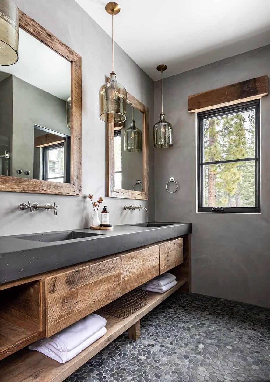 Baños rústicos y modernos - decoración y diseño – Decora Ideas